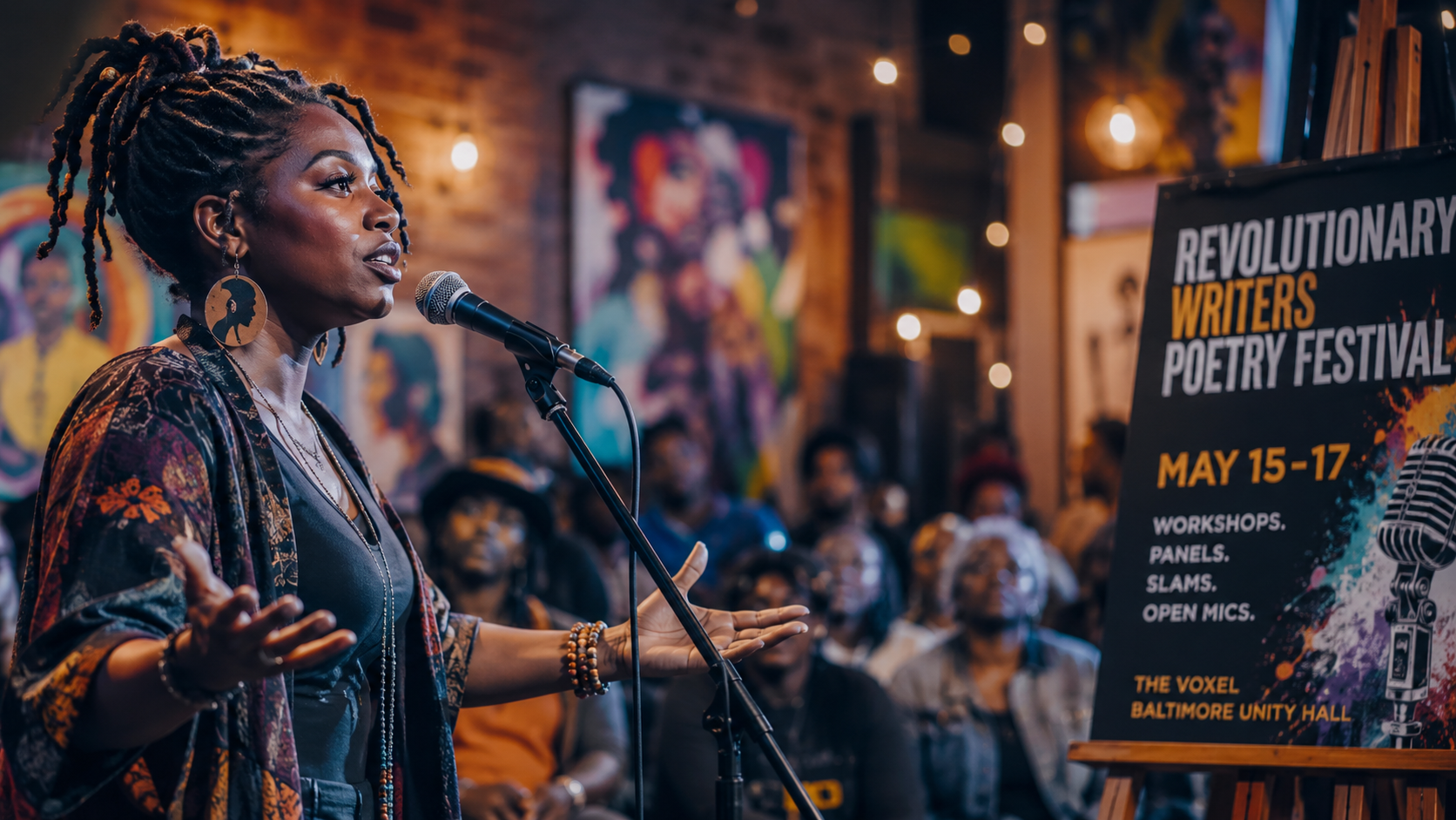 Baltimore Spoken Word Festival 2026: Lady Brion Unites Poets Across ...