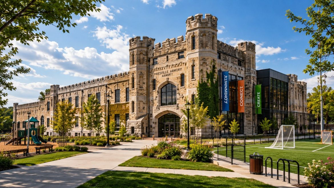 What will Pikesville Armory become after Maryland’s new $500K award?